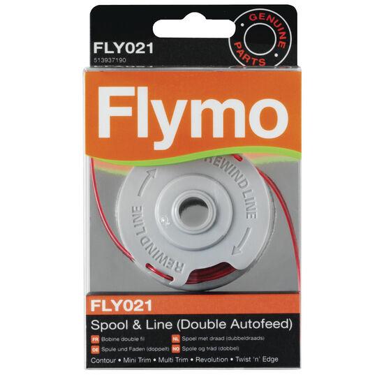 Flymo FLY021 Spool & Line Double Autofeed, 5m x 1.5mm – Ample