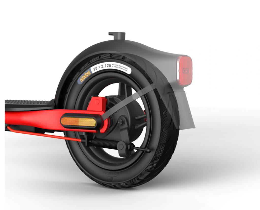 Segway Ninebot DE18E Kickscooter - Charcoal & Orange – Ample