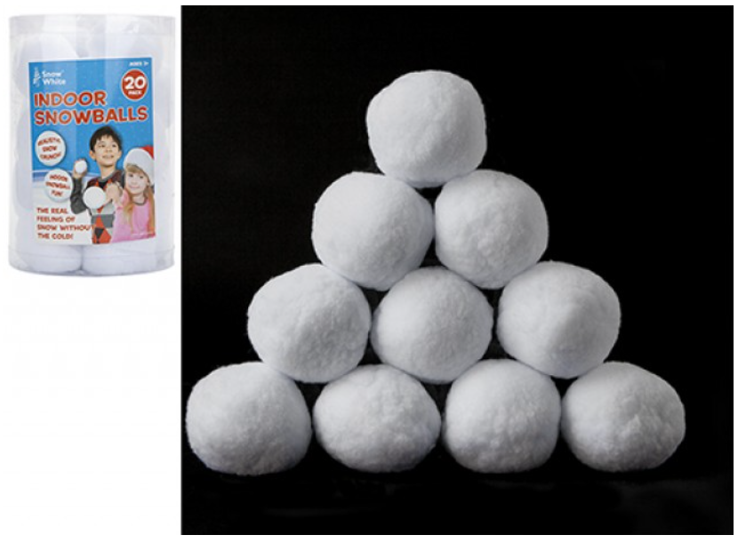 Indoor Snowballs Pack of 20 – Ample